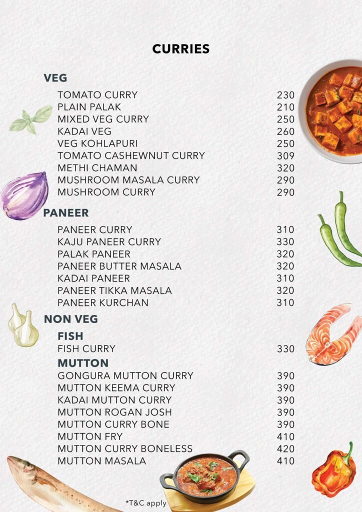 Menu – Biryanis Lounge